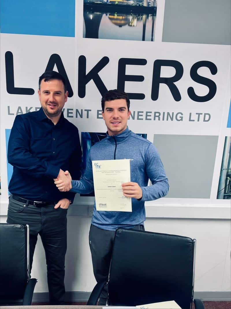 Top marks for Laker vent's Apprentices | Lakervent